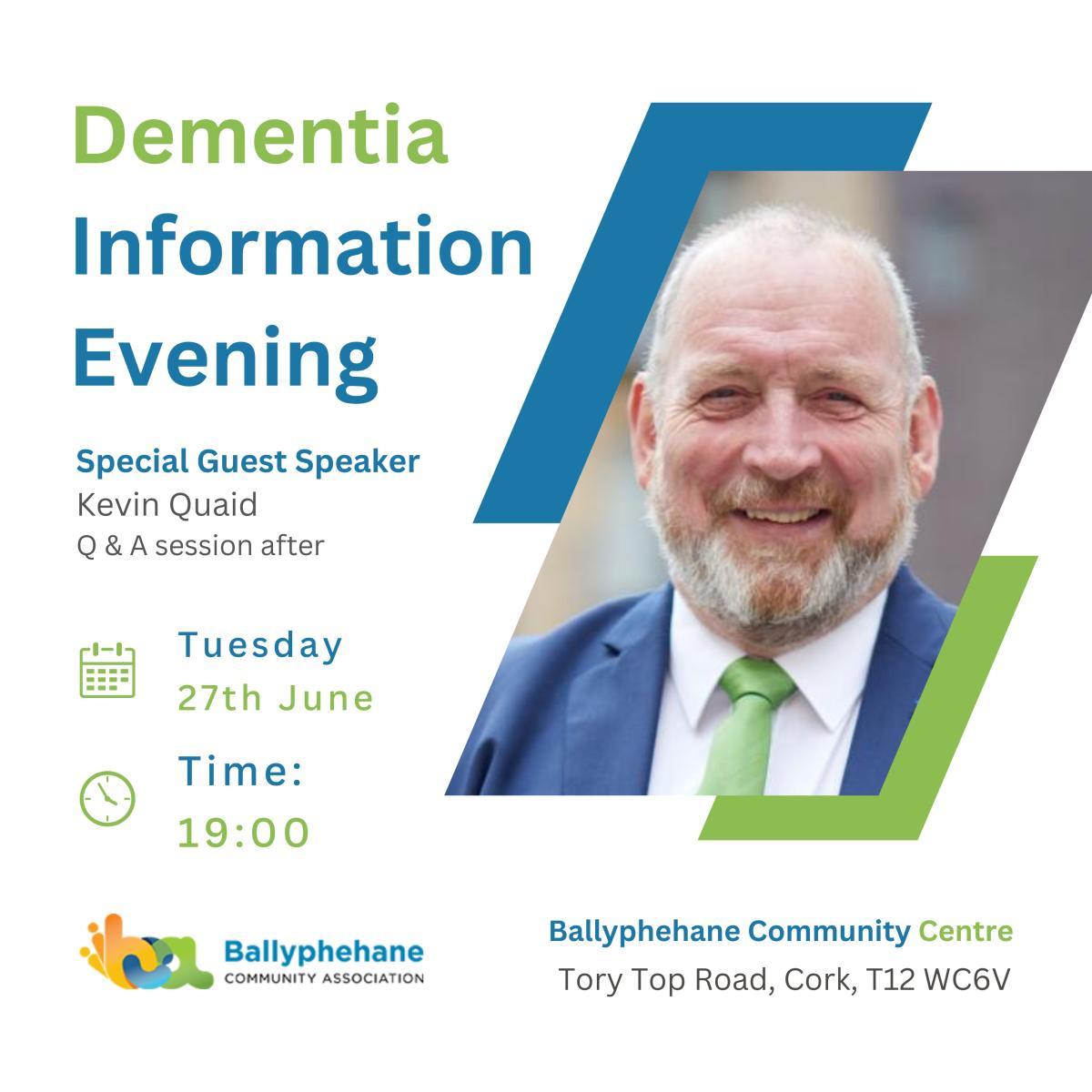 Dementia Information Evening, 27 June | The Wheel