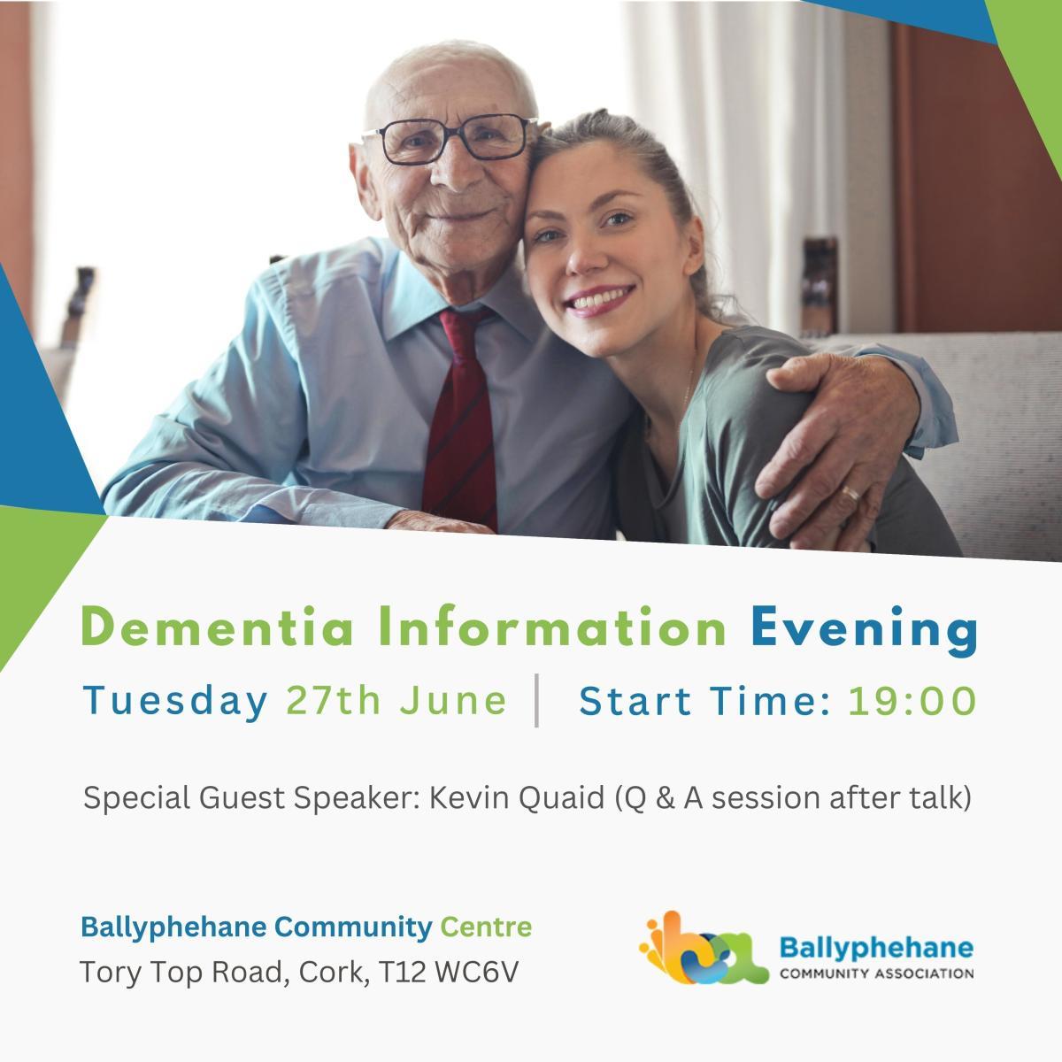 Dementia Information Evening, 27 June | The Wheel
