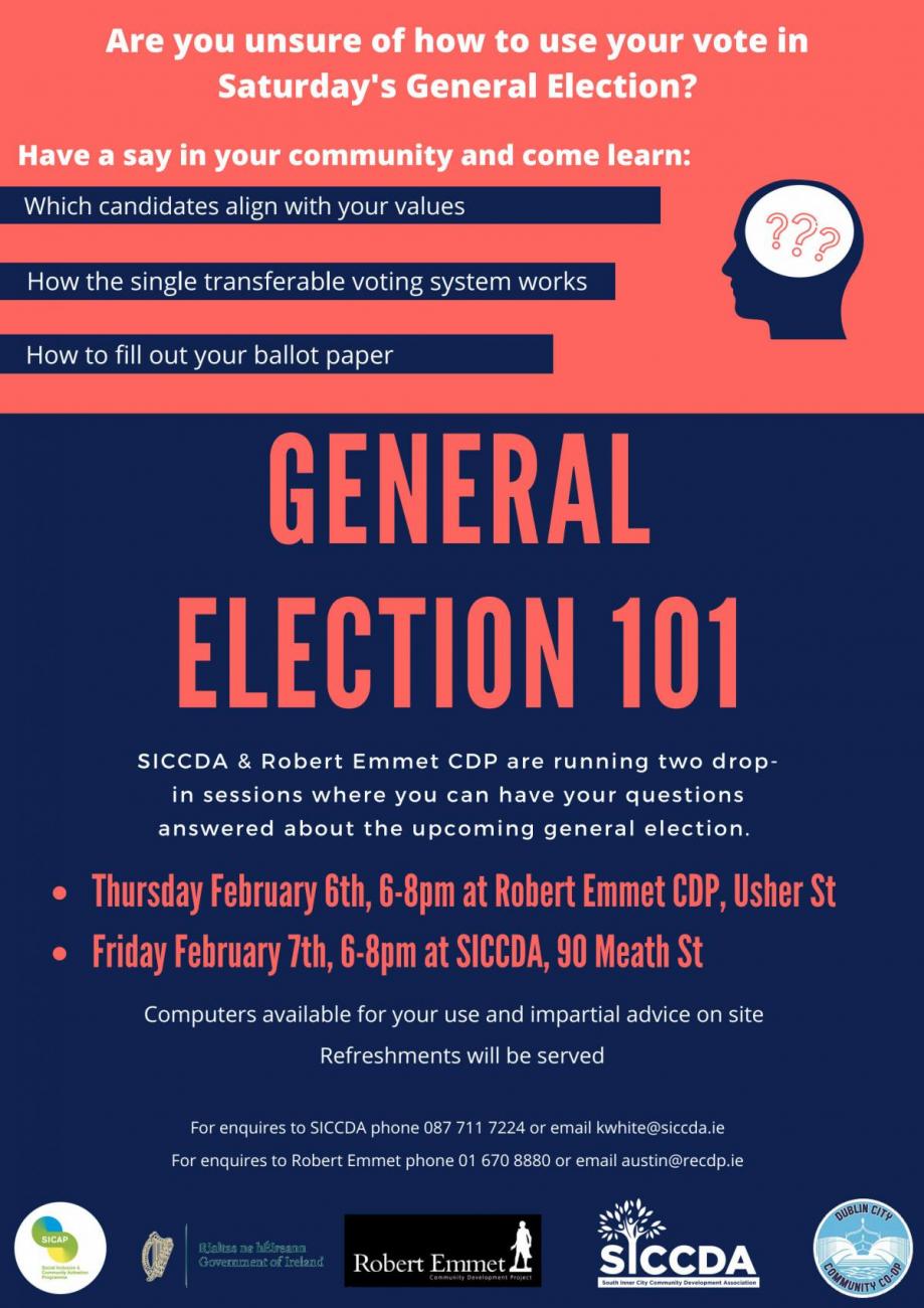 General Election 101 - Voter Information sessions | The Wheel