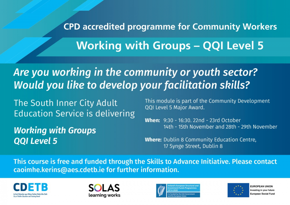Free CPD Facilitation Training for Community and Voluntary Sector ...