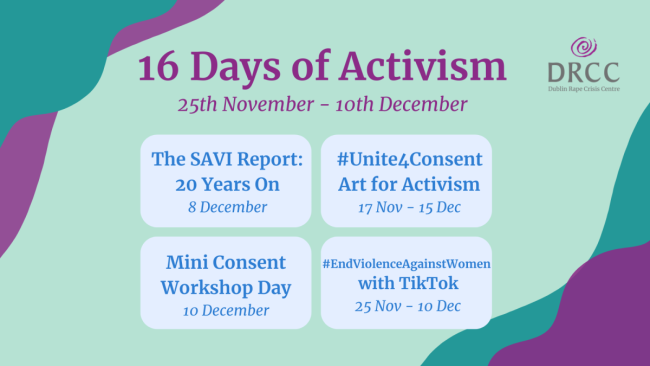 DRCC 16 Days Campaign 2022 | The Wheel