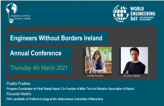 Engineers Without Borders Ireland Annual Conference - 4 Mar | The Wheel