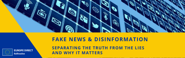 Webinar on Fake News & Disinformation: Separating the truth from the ...