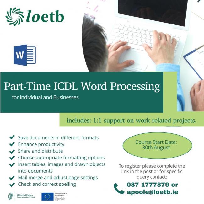 Word Processing & Advanced Excel Courses | The Wheel