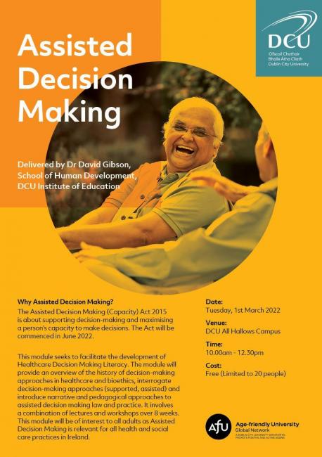 Assisted Decision Making Module - Registrations Now Open | The Wheel