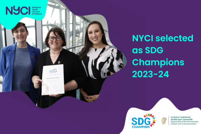 NYCI announced as Sustainable Development Goal (SDG) Champions for 2023-2024 | The Wheel