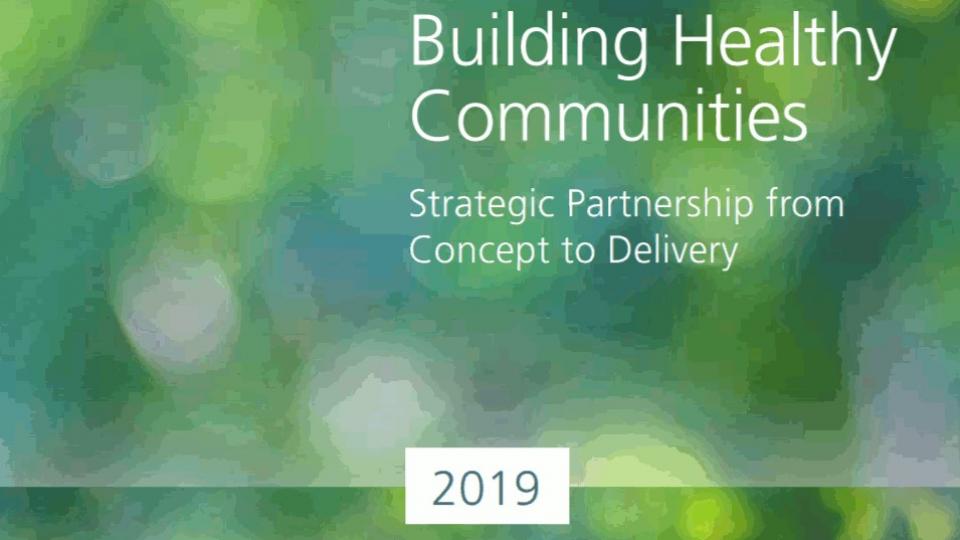 New Framework Launched on Building Healthy Communities | The Wheel
