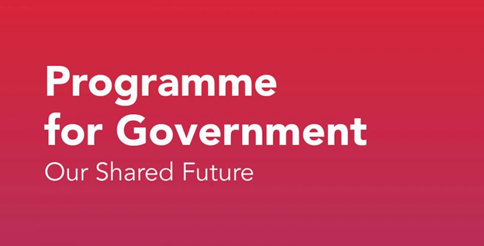 New Programme for Government Acknowledges Key Role of Community ...