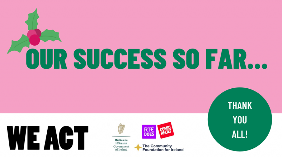 We Act Campaign - Look What We've Achieved Together Already | The Wheel