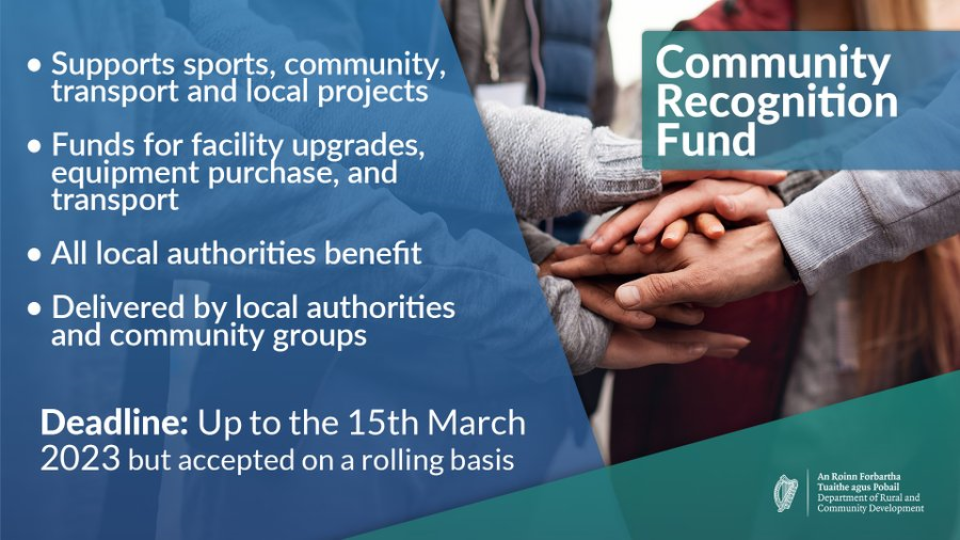 Community Recognition Fund 2023 Accepting Applications | The Wheel