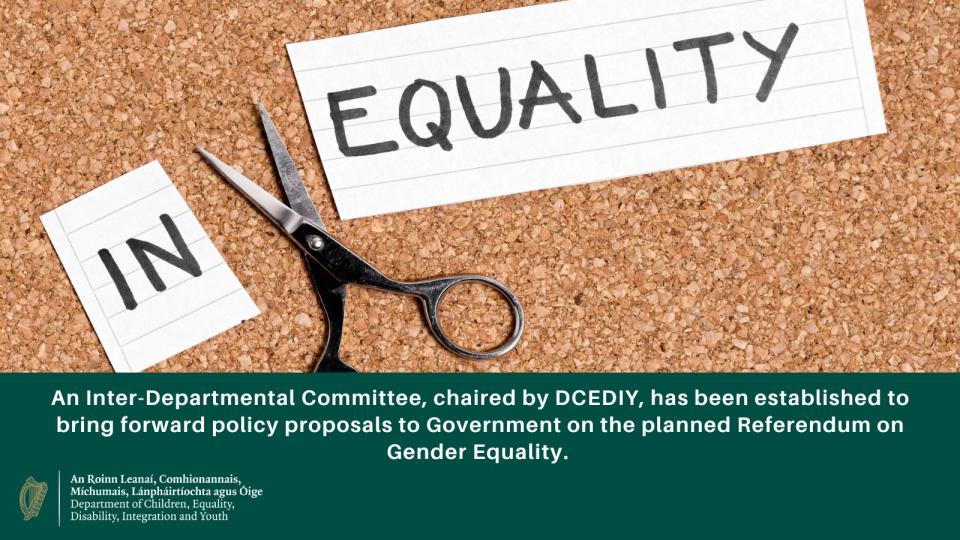 Referendums on Family, Care and Gender Equality – Request for ...