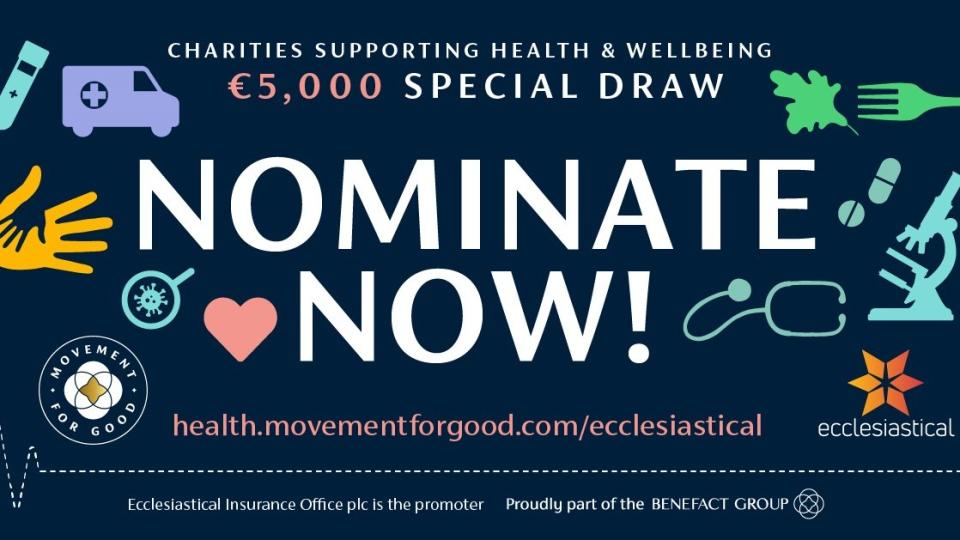 Nominate a Health Charity to Receive €5,000 Donation from the Movement ...