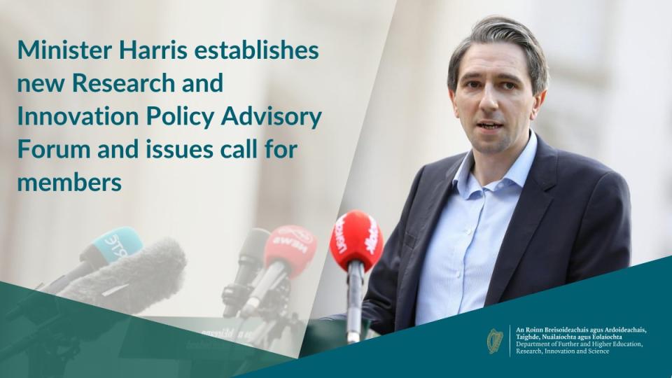 Minister Harris Establishes New Research and Innovation Policy Advisory ...