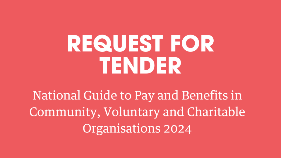 Request for Tender: National Guide to Pay and Benefits in Community ...